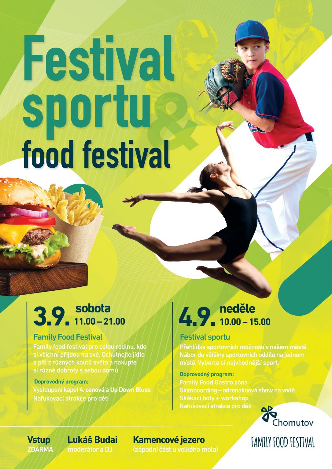 Festival sportu & Family food festival – Visit Chomutov